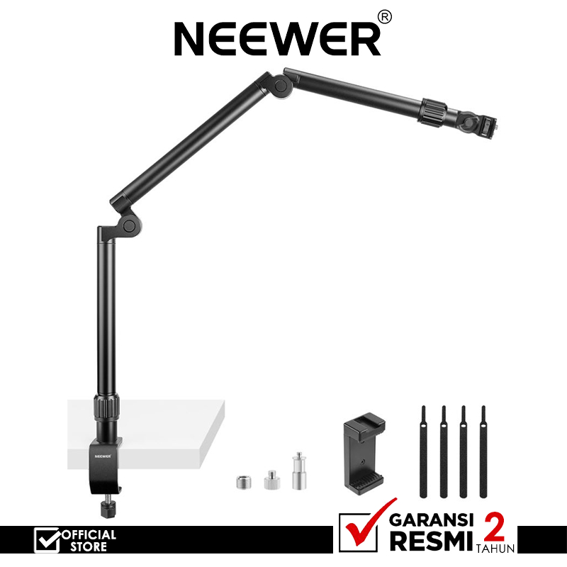 Jual NEEWER ST3A Flexible Overhead Camera Mount Table Desk Stand ...
