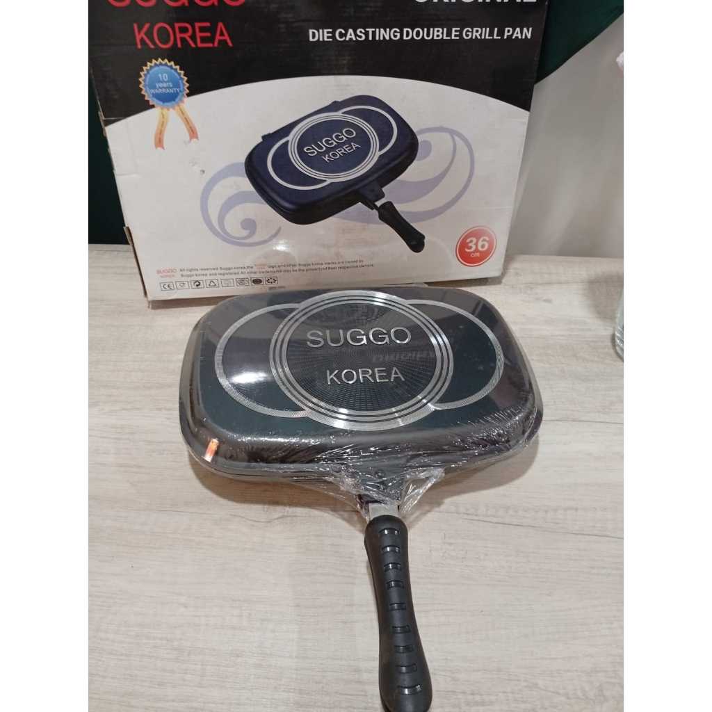 Jual SUGGO KOREA PEMANGGAAN DOUBLE PAN 36 CM | Shopee Indonesia