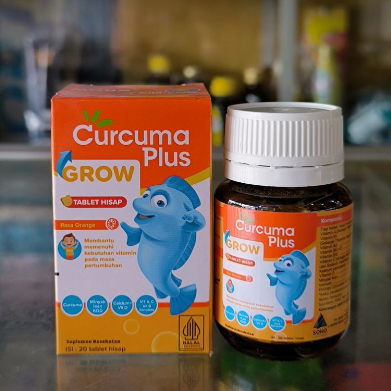 Jual Curcuma Plus 𝐆𝐑𝐎𝐖 𝟏 𝐁𝐎𝐓𝐎𝐋 𝐈𝐒𝐈 𝟐𝟎 𝐓𝐀𝐁𝐋𝐄𝐓 𝐇𝐈𝐒𝐀𝐏 - Vitamin Imunitas ...