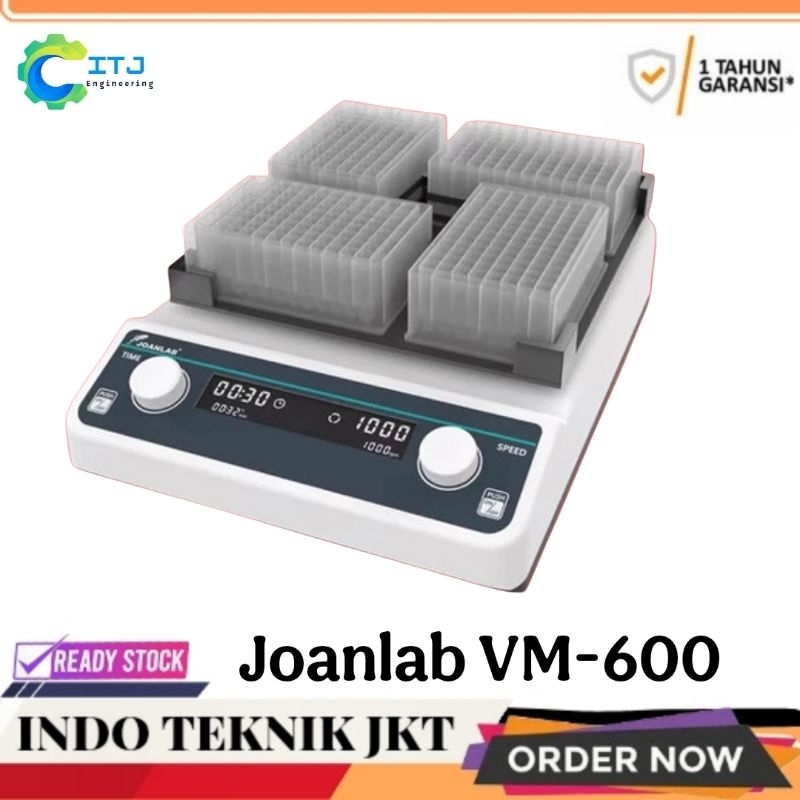 Jual Joanlab Microplate shaker oscillator VM600 Deep-well Plate Shaker ...