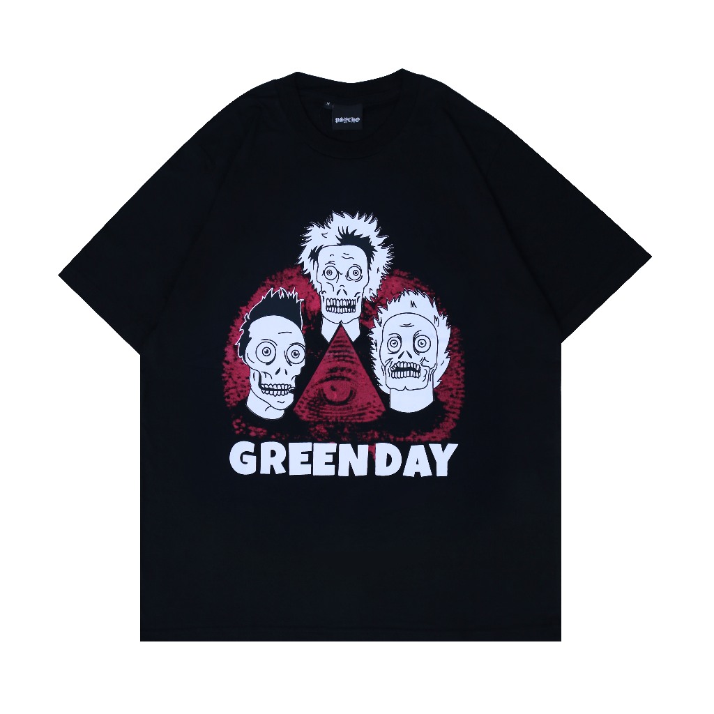 Jual KAOS BAND GREEN DAY ZOMBIE BAJU PRIA WANITA UNISEX KAOS MUSIK BAJU ...