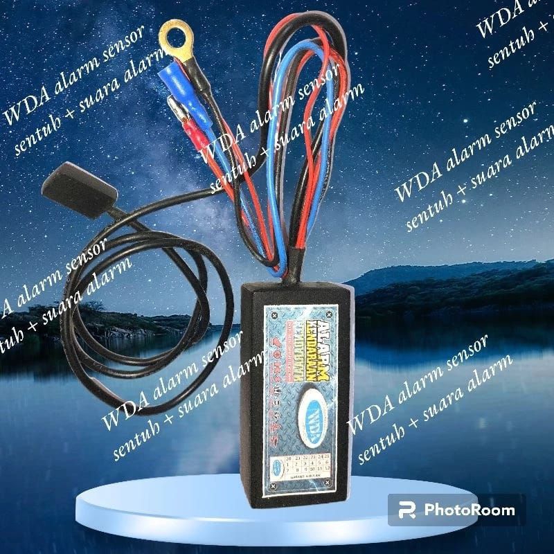 Jual Alarm Pengaman Motor (Bekas) Pake Sensor Usap Merk WDA Alarm Motor ...