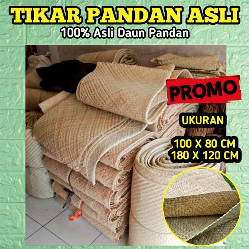 Jual Tikar Pandan / Samak daun pandan Termurah / Samak Pandan Asli ...