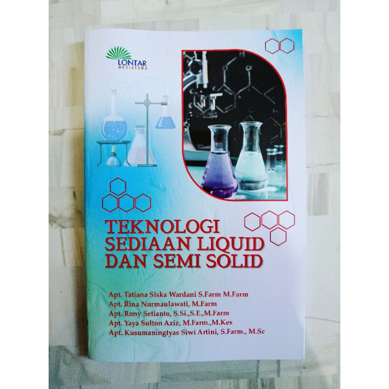 Jual Buku Teknologi Sediaan Liquid dan Semi Solid | Shopee Indonesia