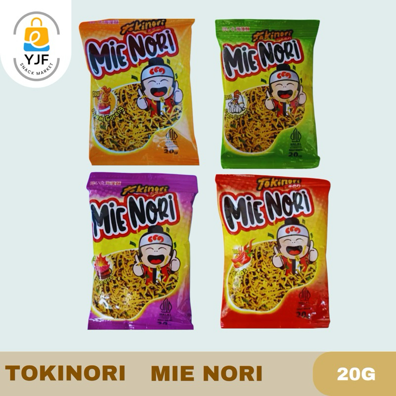 Jual Takinori Mie Nori Snack Mie Kering Nori / Cemilan Snack Mie Rasa ...