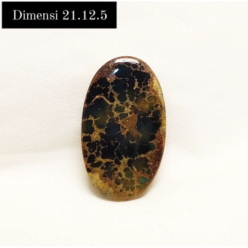 Jual Natural Pirus Persia Hitam Serat Emas Apik | Shopee Indonesia