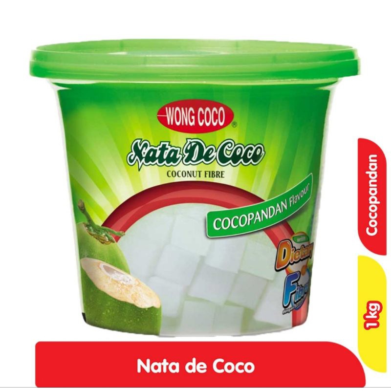Jual WONG COCO Nata De Coco Bucket 1 kg | Shopee Indonesia