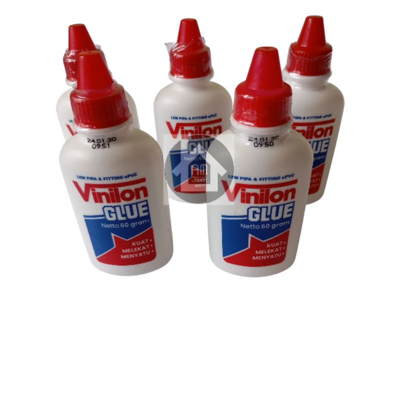 Jual VINILON GLUE Lem PVC Lem Pipa Botol 60gr | Shopee Indonesia
