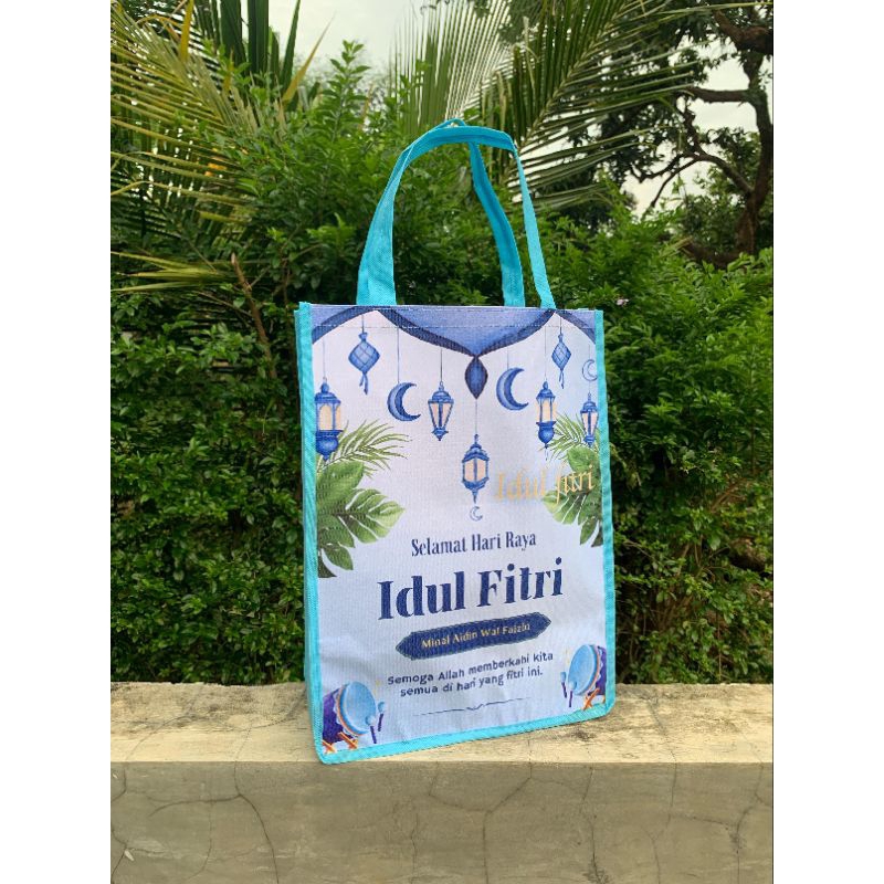 Jual Tas Hampers Lebaran Idul Fitri/Tas Spunbond Hari Raya/Tas Parcel ...