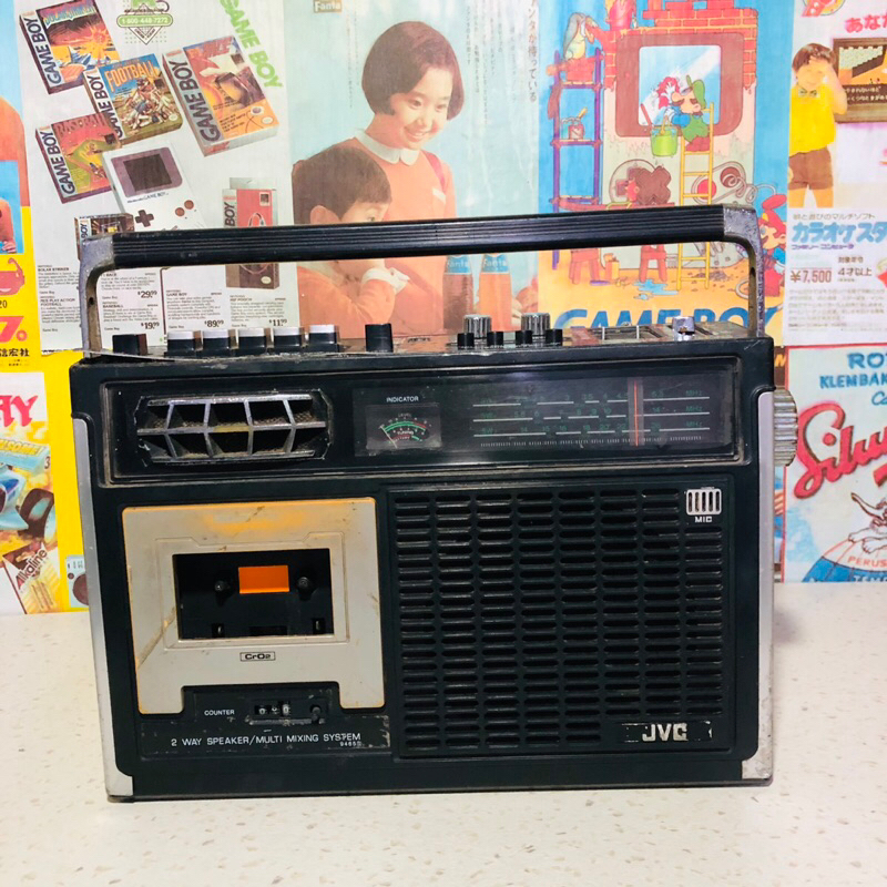 Jual Tape Player JVC - Radio Tape Kaset Pita - Display Only | Shopee ...