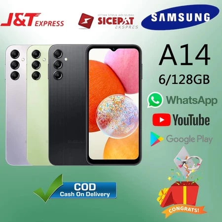 Jual Samsung Galaxy A14 RAM 6/128GB Smartphone 4G LET 6.6 inch Dual SIM ...