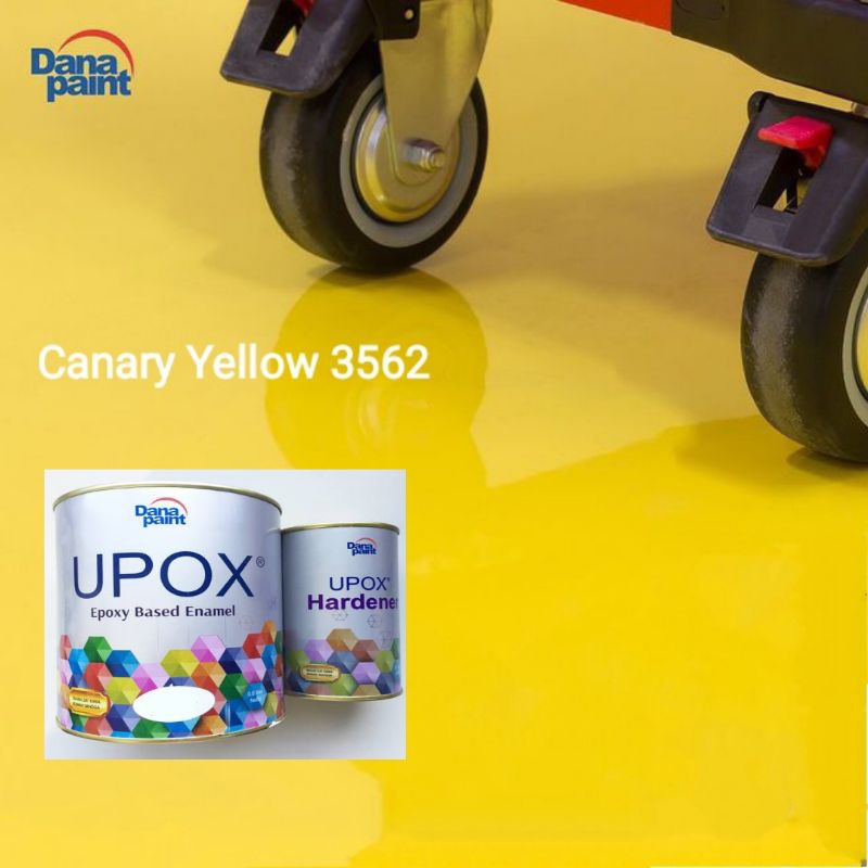 Jual Cat Lantai Kuning Epoxy Upox Cat Beton Keramik Besi Kayu DanaPaint ...