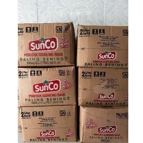 Jual Minyak Sunco 1 Dus 2 Liter Isi 6Pcs | Shopee Indonesia