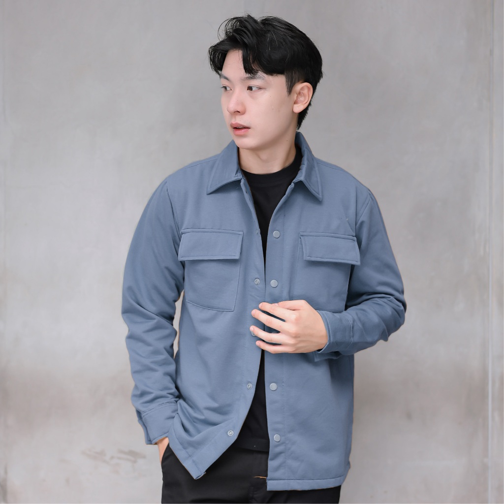 Jual Shacket Jacket Pria | Jaket Fleece | Jaket Pria | Outer Pria ...