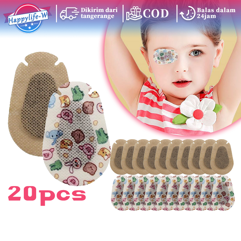 Jual Lazy Eyes Patch 20pcs Penutup Mata Malas Amblyopia Anak Opticlude ...