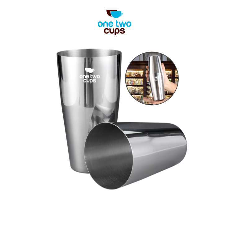 Jual One Two Cups Cocktail Shaker Boston Stainless Steel 201 550/850ml ...
