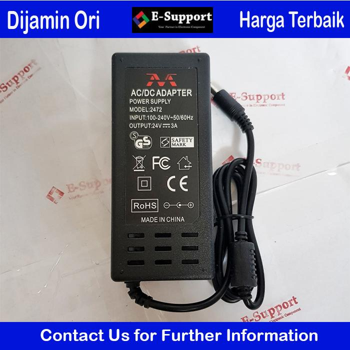 Jual Adaptor Switching 24V 3A untuk Printer, Hub, Modem, dan Elektronik ...
