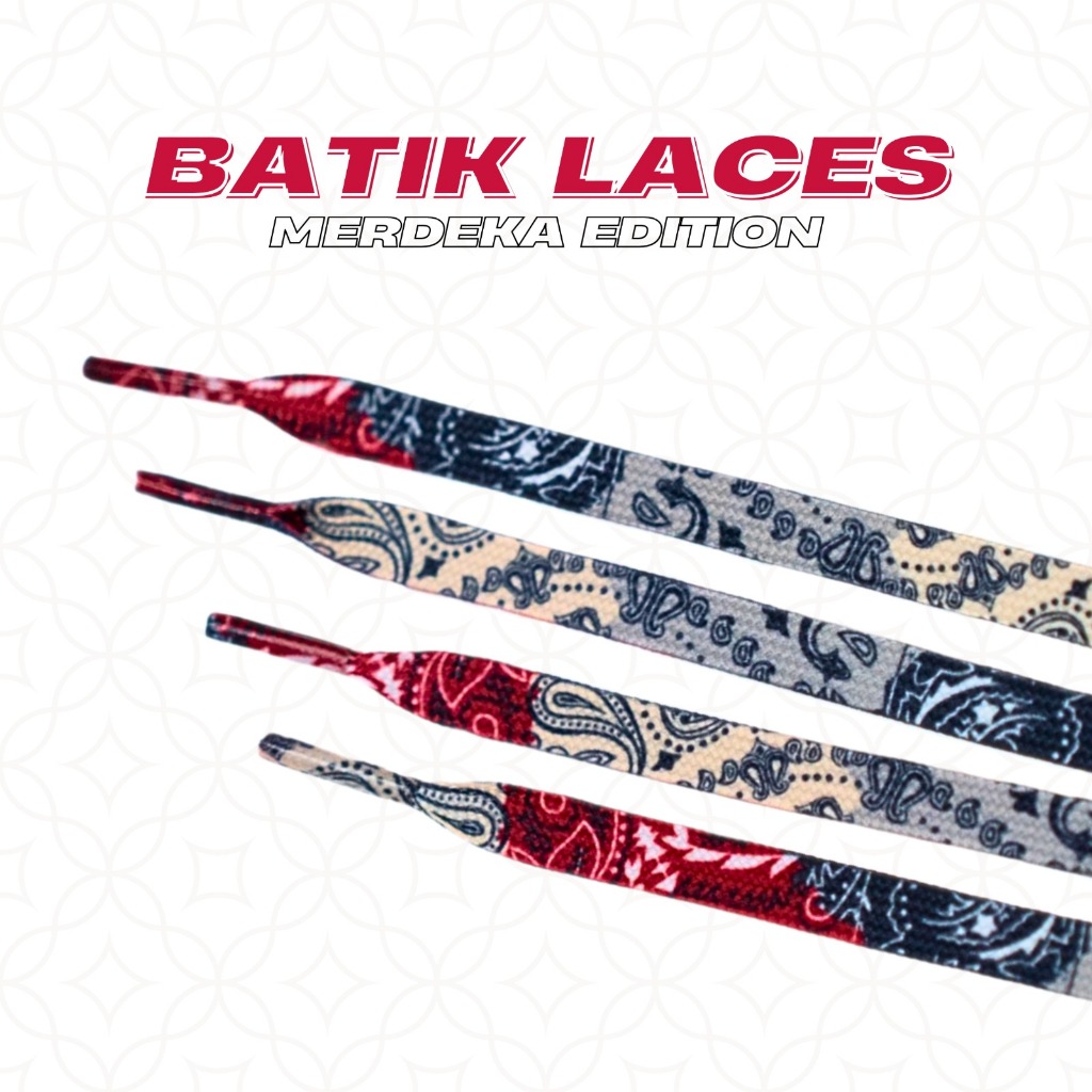 Jual 125CM & 100 CM / MERDEKA EDITION / BATIK - Tali Sepatu | Shopee ...