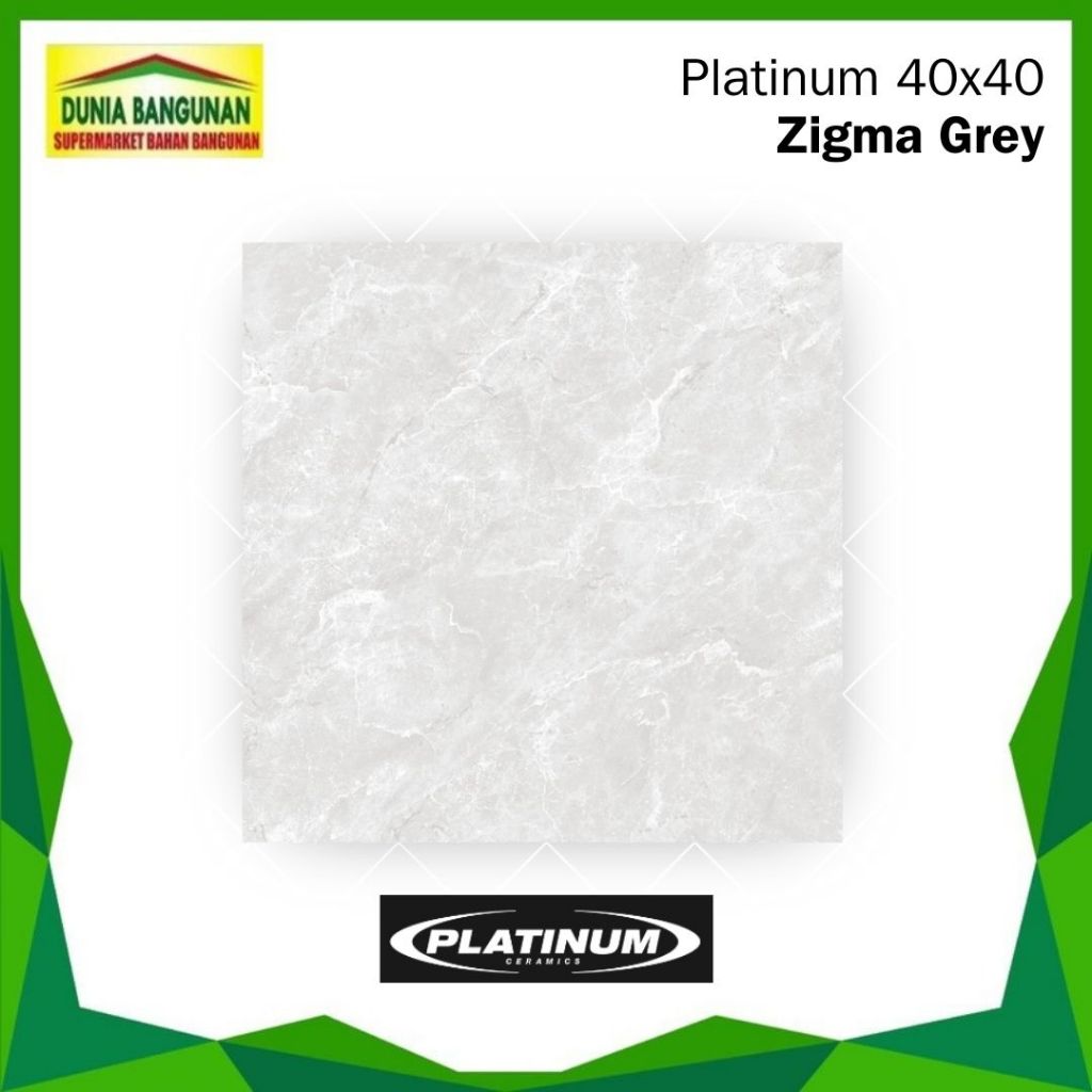 Jual Keramik Asia Tile Zigma Grey 40x40 Keramik Lantai | Shopee Indonesia