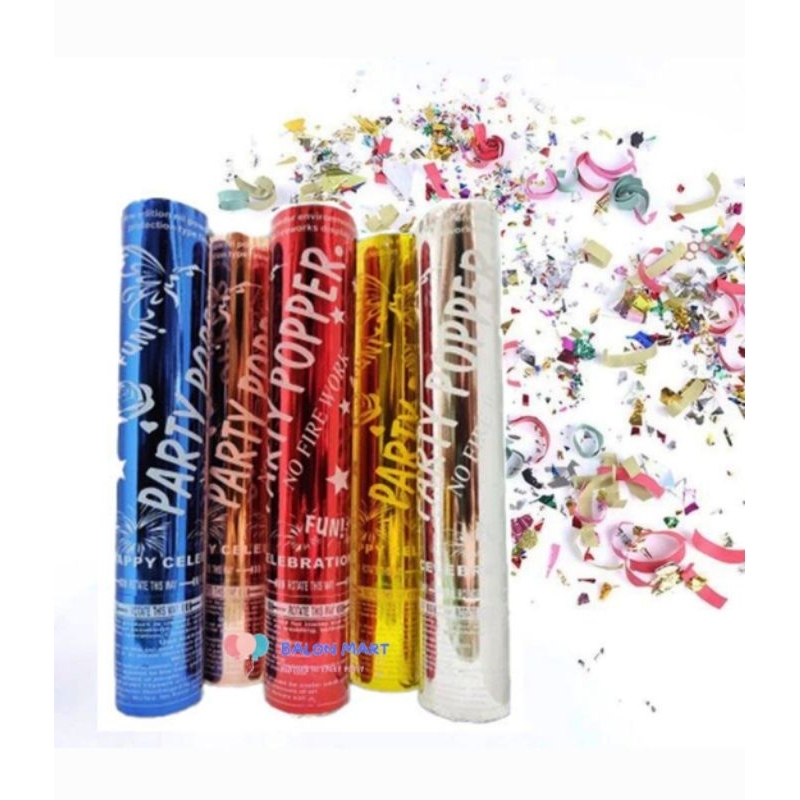 Jual Party Popper Confetti 30 cm / 60 cm | Shopee Indonesia