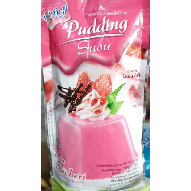 Jual PUDING NUTRIJELL SUSU aneka rasa Coklat Mangga Melon Stoberi ...