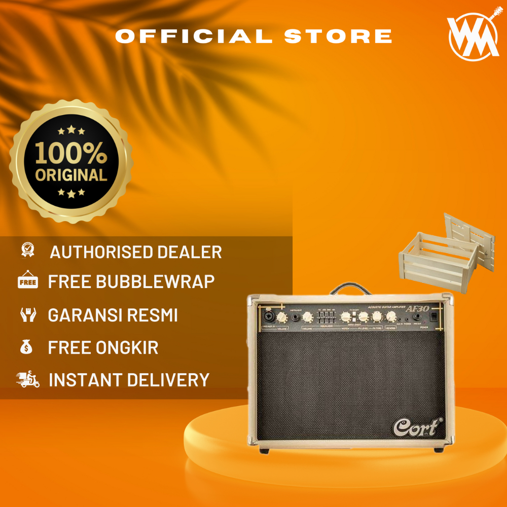 Jual Cort AMP AF30 / Acoustic Amplifier Cort AF30 Packing Kayu | Shopee ...