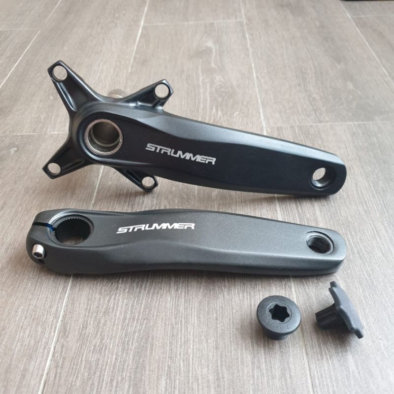 Jual Crank Alloy Strummer CW098 HT2 BCD 104 | Shopee Indonesia
