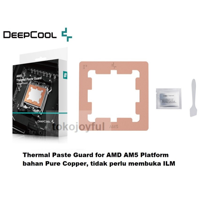 Jual Deepcool AM5 Thermal Paste Guard Pure Copper Pelindung Pasta AMD ...