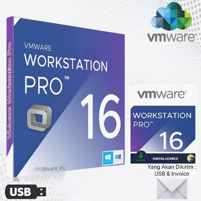 Jual VMware Workstation Pro 16 Original Product Key 1PC (Lifetime) | Shopee Indonesia