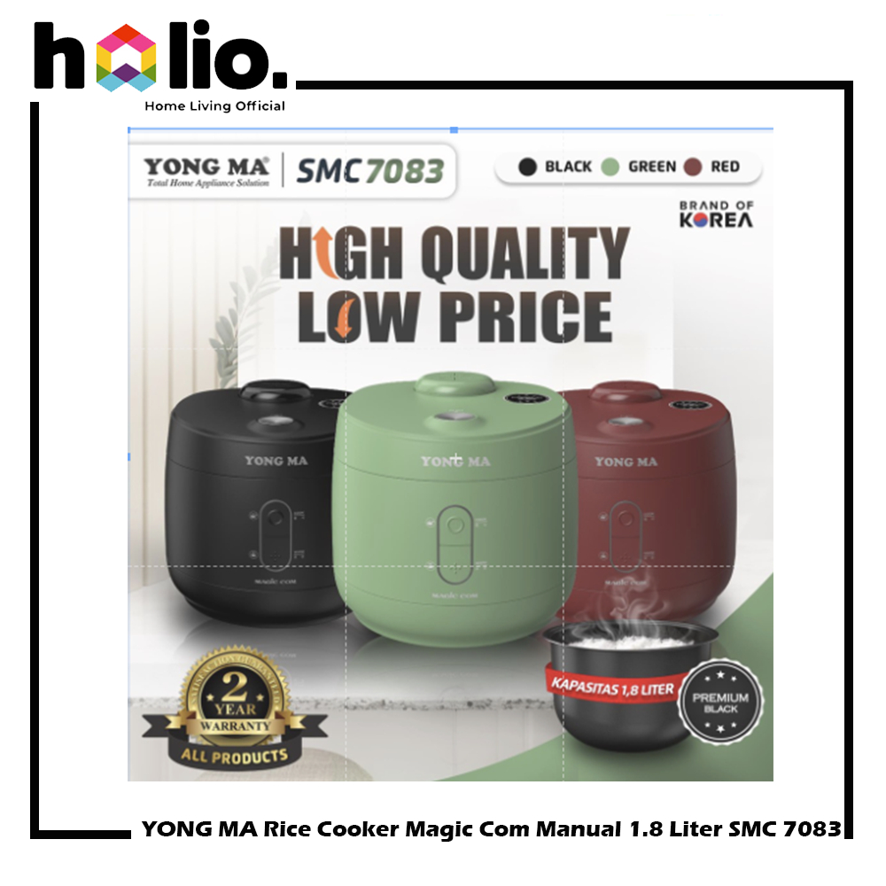 Jual YONG MA Rice Cooker Magic Com Manual 1.8 Liter SMC 7083 - SMC7083 ...
