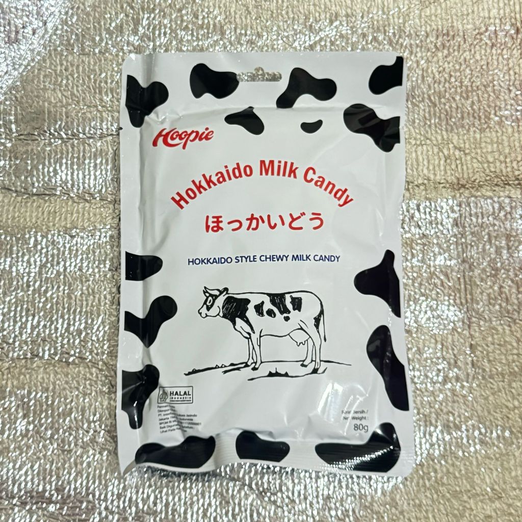 Jual [HALAL] Hoopie Hokkaido Milk Candy Permen Susu Halal 80g | Shopee ...