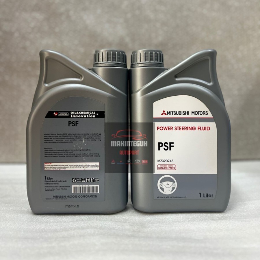 Jual Mitsubishi Motors Genuine Oil PSF Oli Power Steering Fluid 1L Asli ...