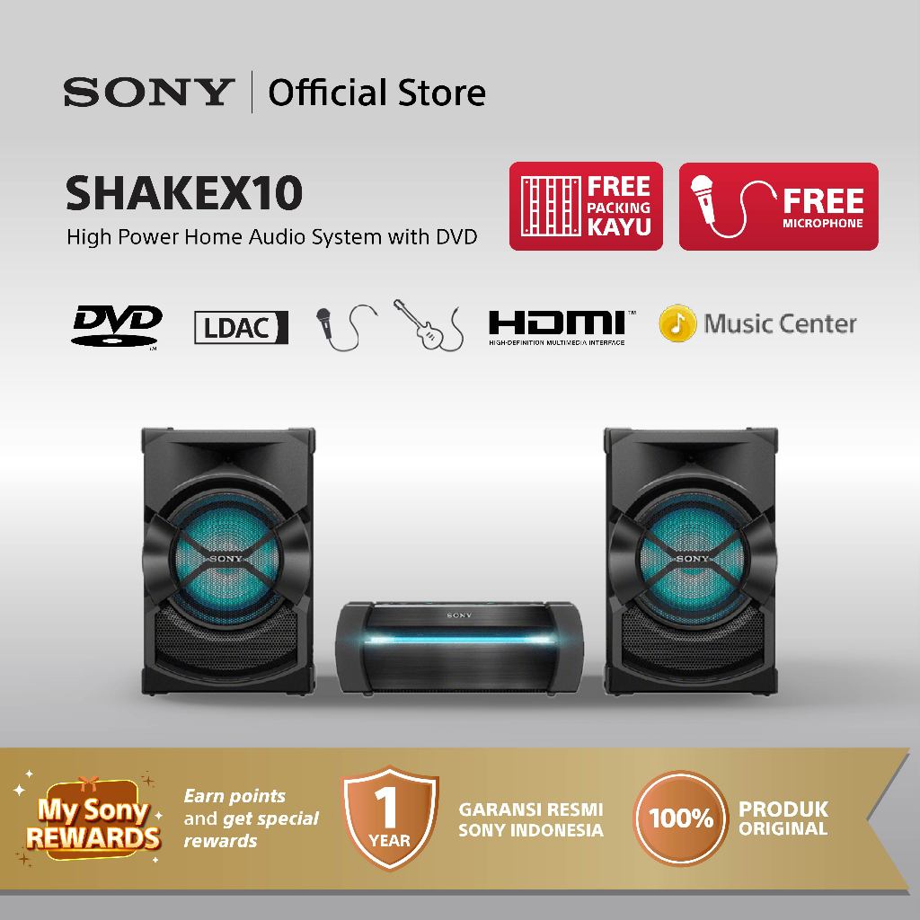 Jual Sony SHAKE X10D High Power Home Speaker With DVD | Shopee Indonesia