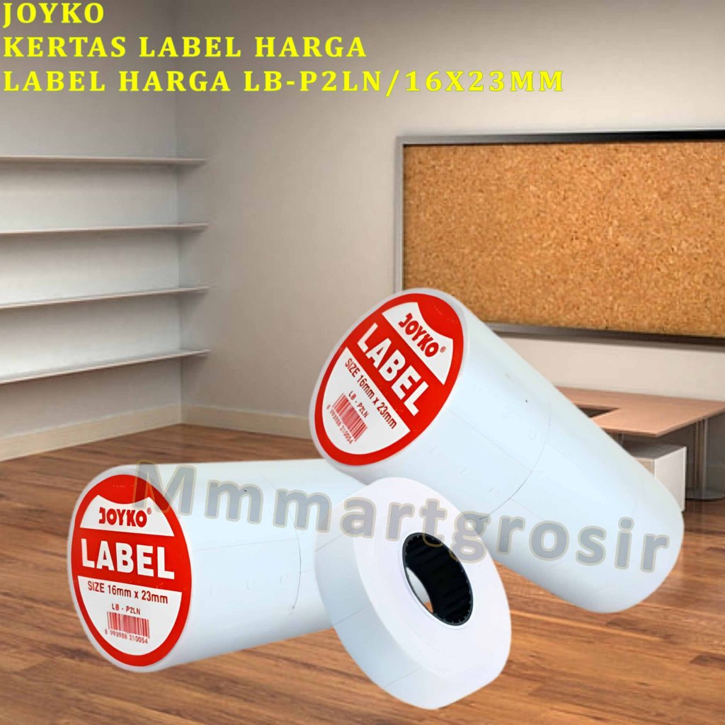 Jual Joyko / Label Kertas Harga / Label Kertas Roll 2 Line / Price ...
