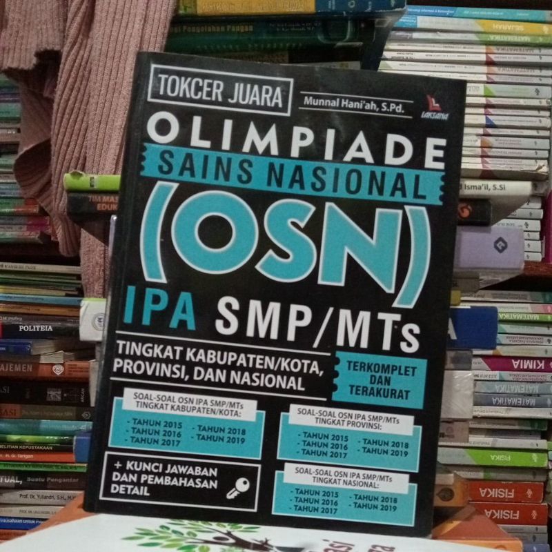Jual buku olimpiade sains nasional IPA SMP | Shopee Indonesia