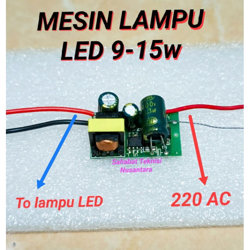 Jual mesin lampu LED | Driver lampu LED 9W - 15W | Shopee Indonesia