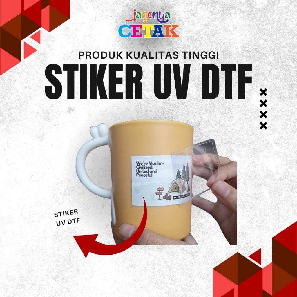 Jual STIKER DTF UV/ STIKER TIMBUL | Shopee Indonesia