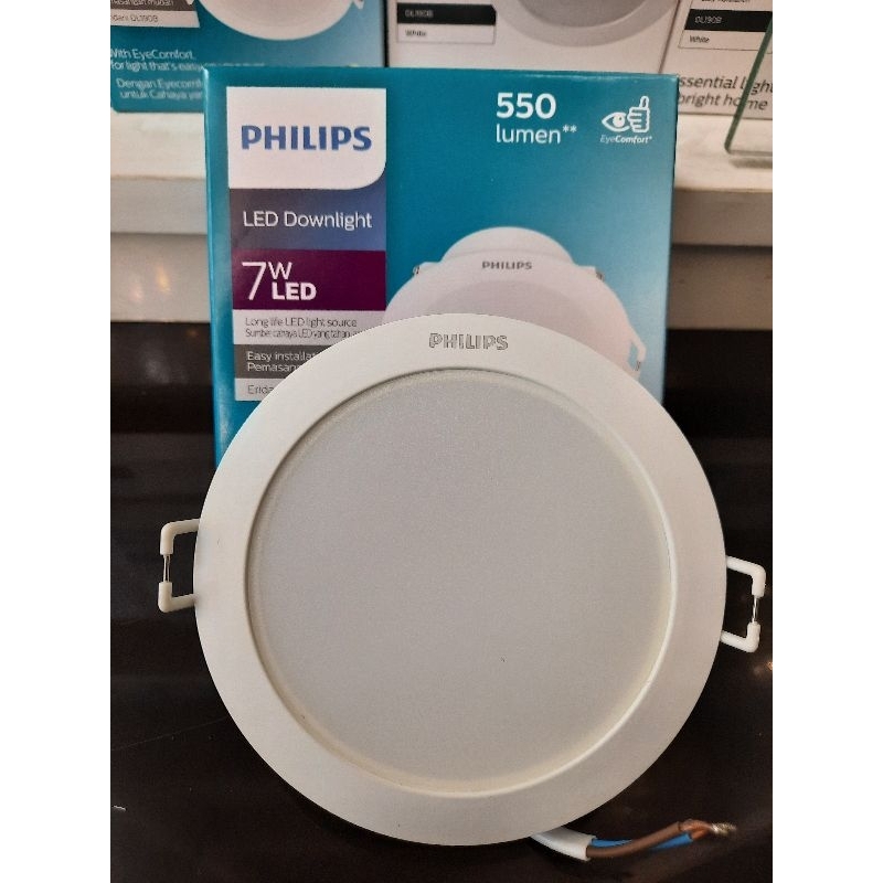 Jual Lampu Philips Downlight Eridani G2 DL190B 7W LED6 D100 7 watt WH SNI | Shopee Indonesia