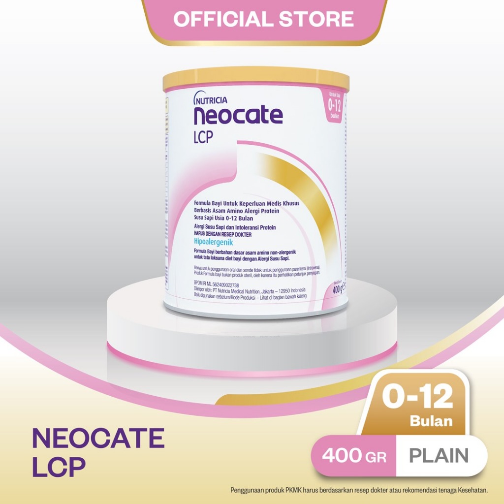 Jual Neocate LCP 400 g - Susu Formula Alergi Susu Sapi 0-12 Bulan ...