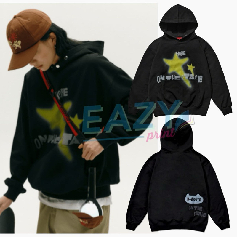 Jual HOODIE HOPE ON THE STAGE TOUR 2025 MERCH KONSER JHOPE HOBI BTS HOS ...
