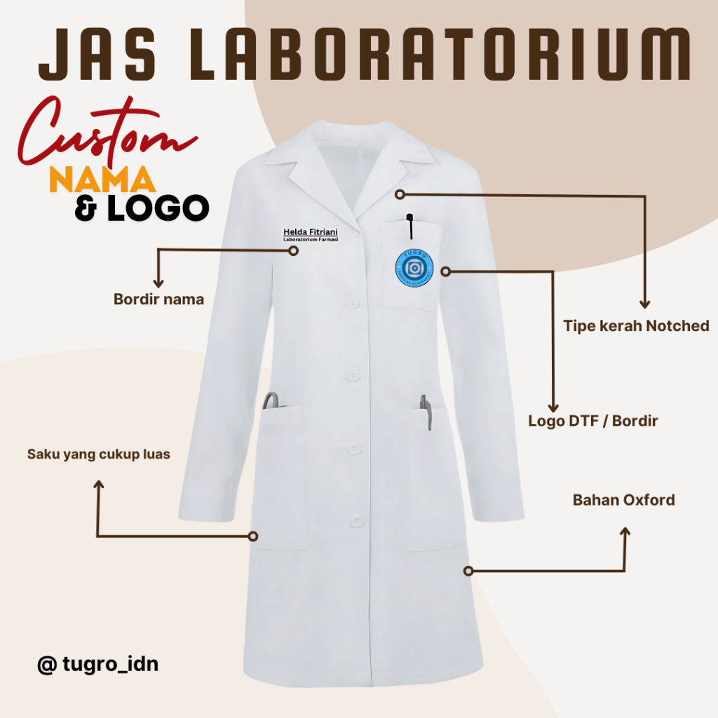 Jual Jas Laboratorium Terlengkap & Harga Terbaru April 2026 | Shopee ...