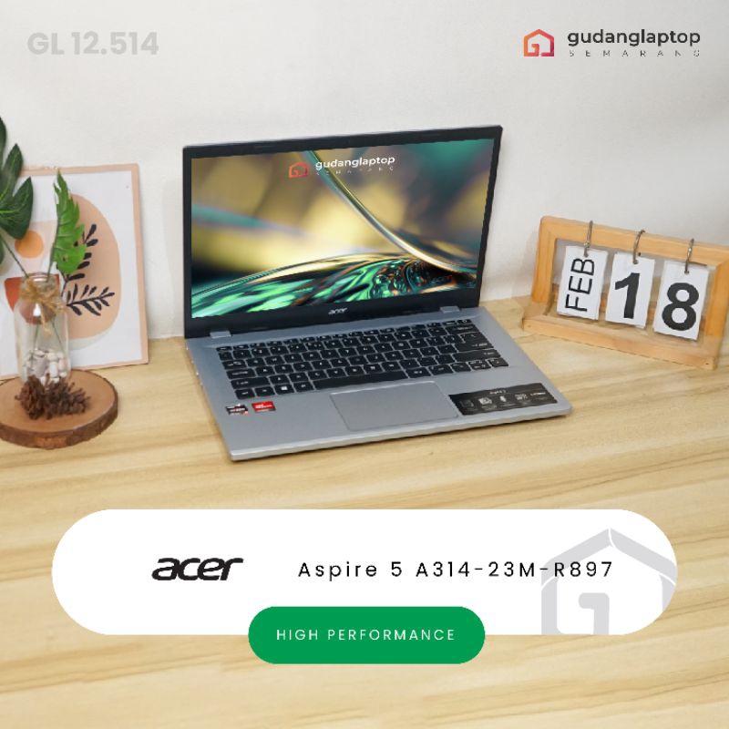 Jual ACER Aspire 3 A314 - 23M - R897 AMD Ryzen 5-7520U 8/512 Radeon ...