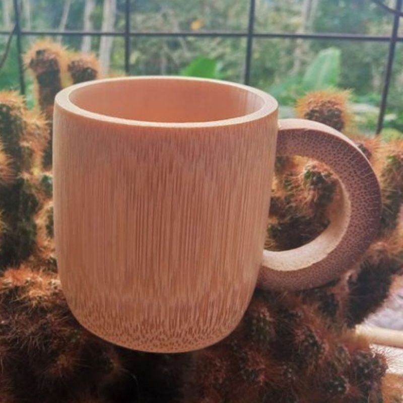 Jual Cangkir bambu kecil gelas bambu | Shopee Indonesia