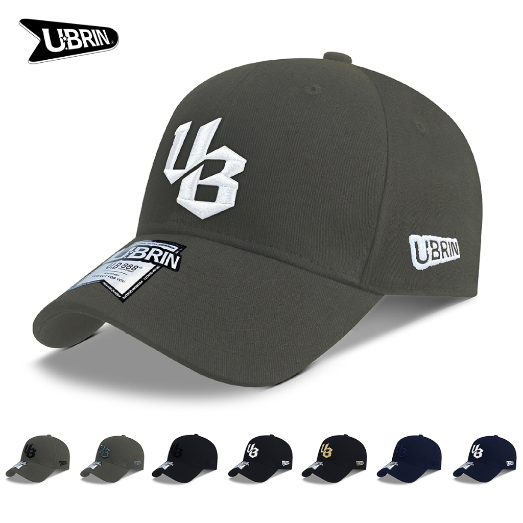 Jual U.BRIN Topi Baseball UB8003 Original LOGO UB Initial Style Hat Cap ...