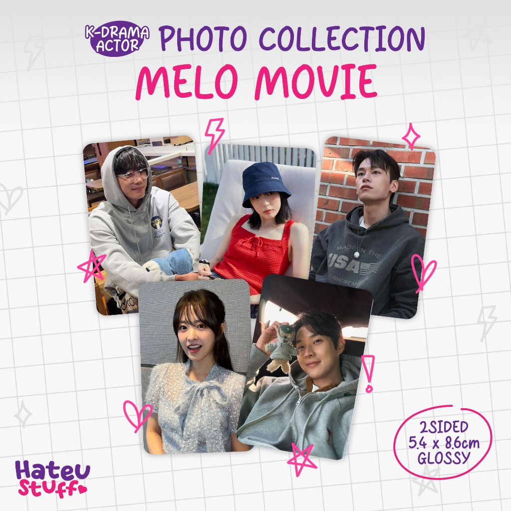Jual [K-Actor] MELO MOVIE Cast Unofficial Photocard Photo Collection ...