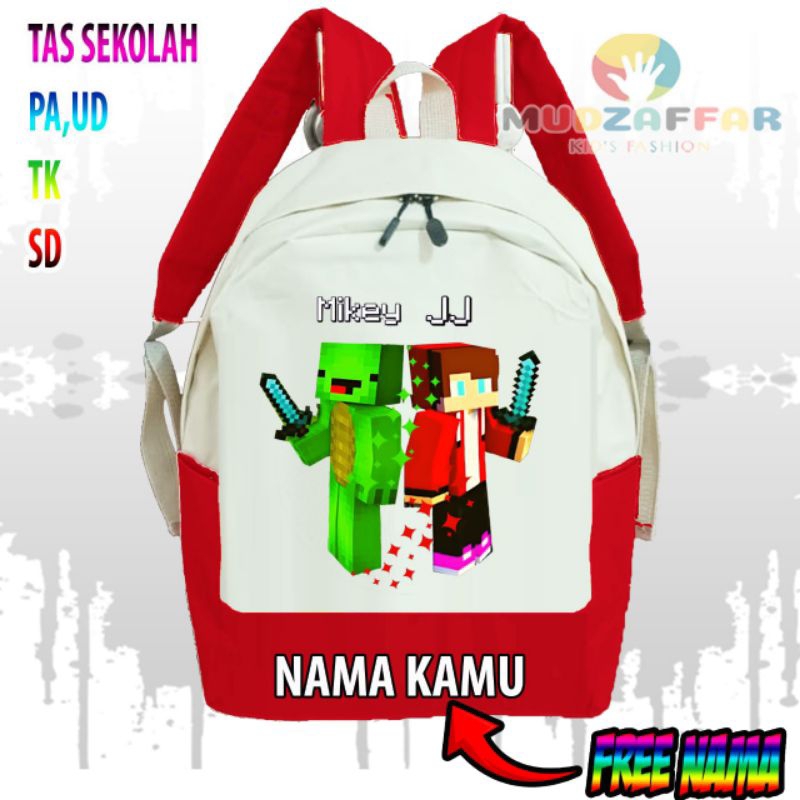 Jual TAS RANSEL ANAK TK PAUD SD BACKPACK MIKEY JJ | Shopee Indonesia