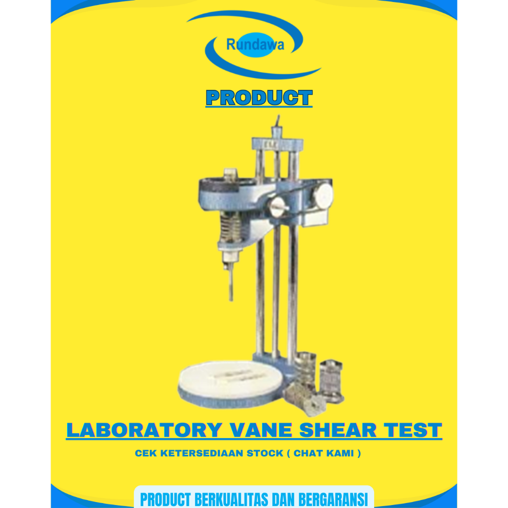 Jual LABORATORY VANE SHEAR TEST / Laboratory Vane shear test / Jual ...