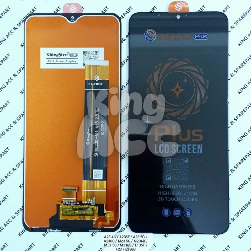 Jual SHINESTAR LCD TOUCHSCREEN SAMSUNG GALAXY A23 4G / A235F / A23 5G / A236B / M23 5G / M236B ...
