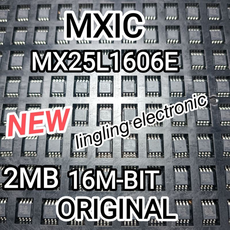 Jual IC BIOS MXIC MX25L1606E ORIGINAL NEW | Shopee Indonesia