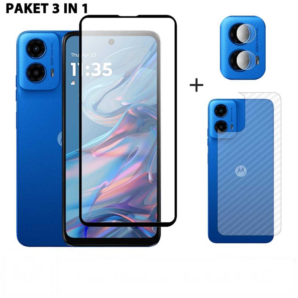 Jual Paket 3IN1 Screen Guard For Motorola Moto G45 5G Anti Gores Layar ...